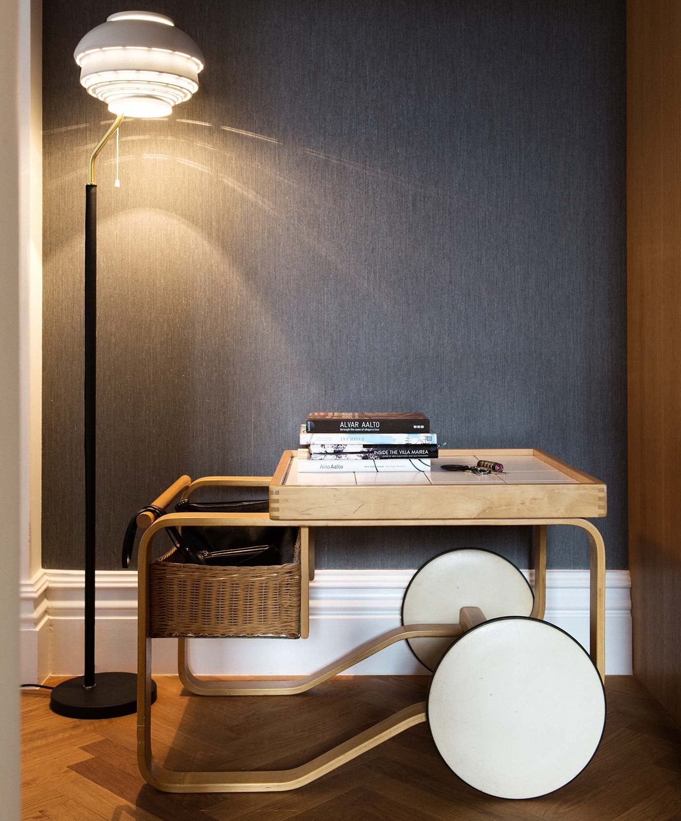 900 Tea Trolley White Artek by Alvar Aalto, 1937 - The biggest stock in ...