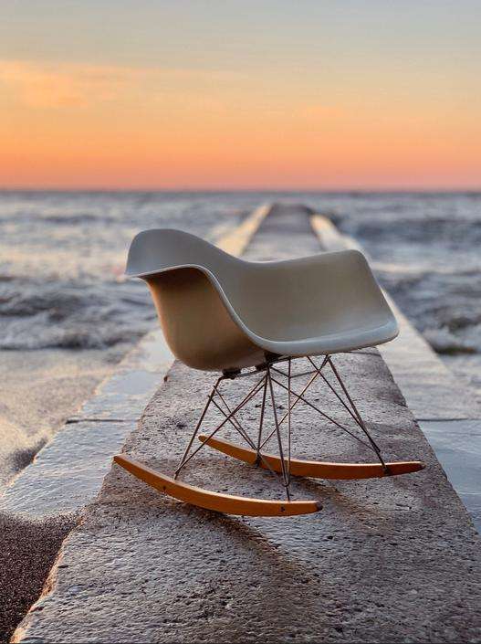 Eames Fiberglass Armchair RAR - Eames parchment Vitra by Charles & Ray ...