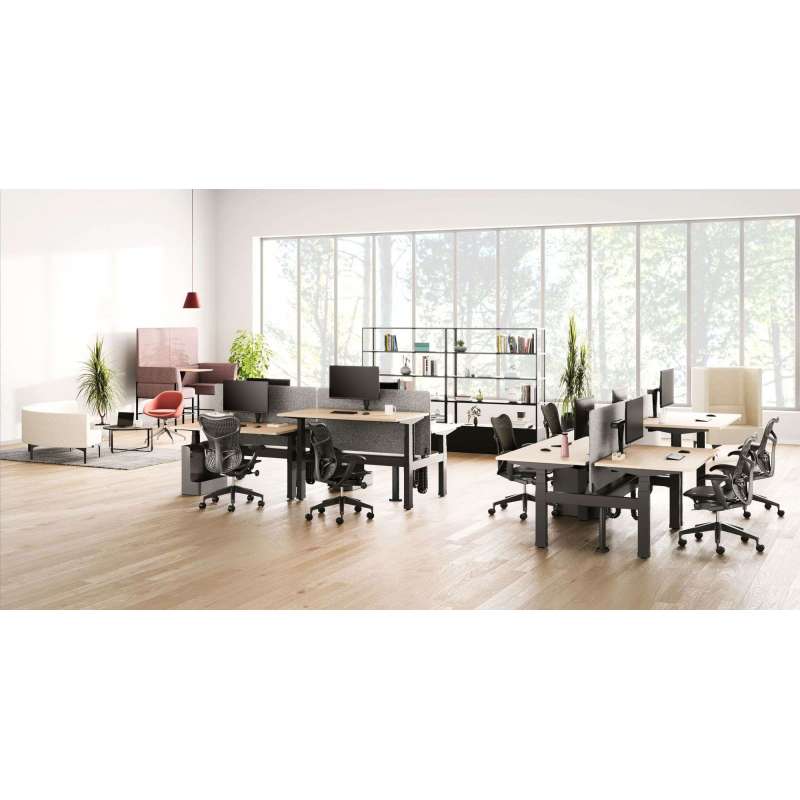 Mirra 2 Chair - Graphite, Butterfly suspension back Herman Miller by ...