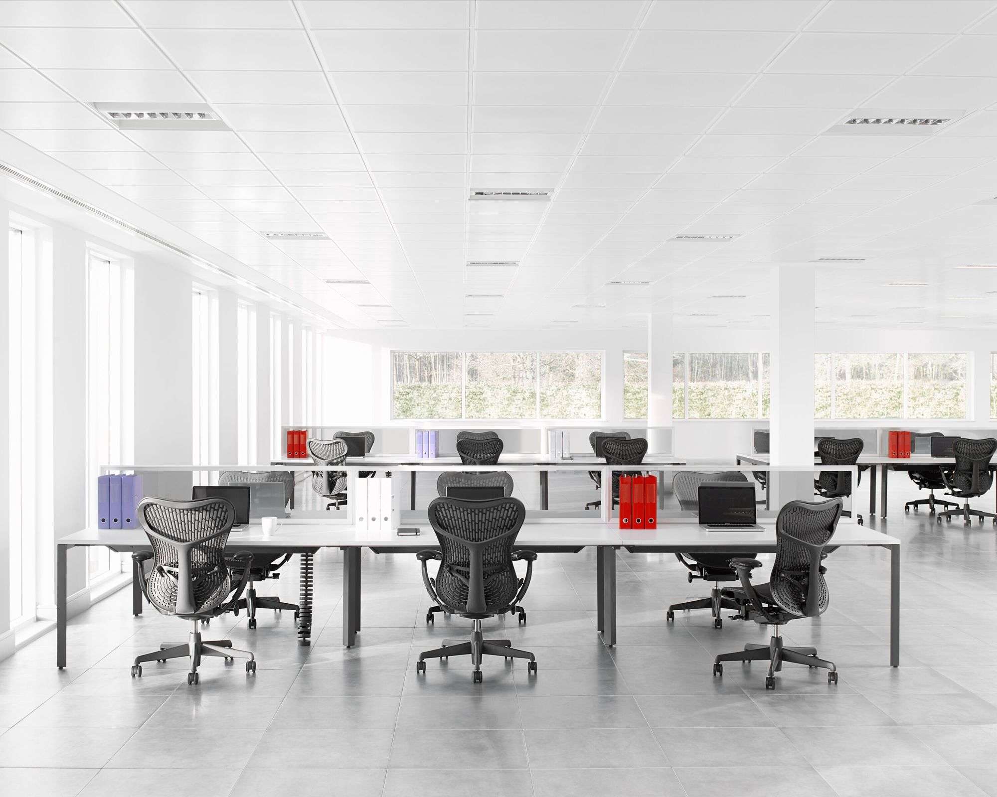 Mirra 2 Chair - Graphite, Butterfly suspension back Herman Miller by ...