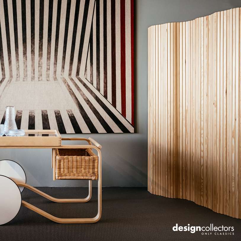 Screen 100 Artek by Alvar Aalto, 1936 - The biggest stock in Europe of Design furniture!