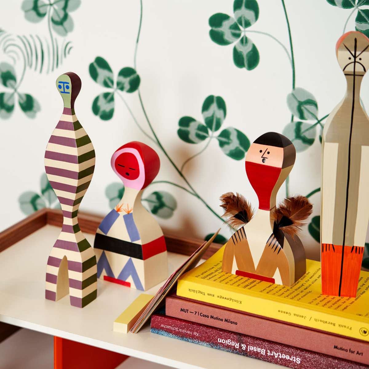 Wooden Dolls 13 Vitra by Alexander Girard, 1952 - The biggest stock in ...