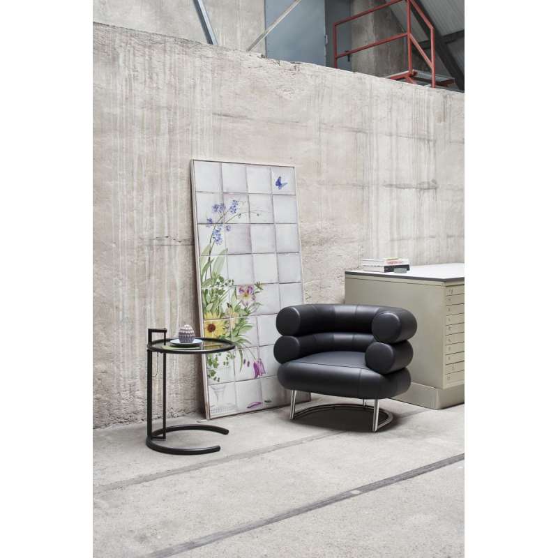 Adjustable Table E1027-Black version Classicon by Eileen Gray, 1927 ...